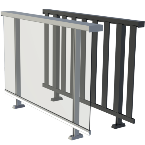 Baranda City - Perfiles y Barandas de Aluminio Aluwind